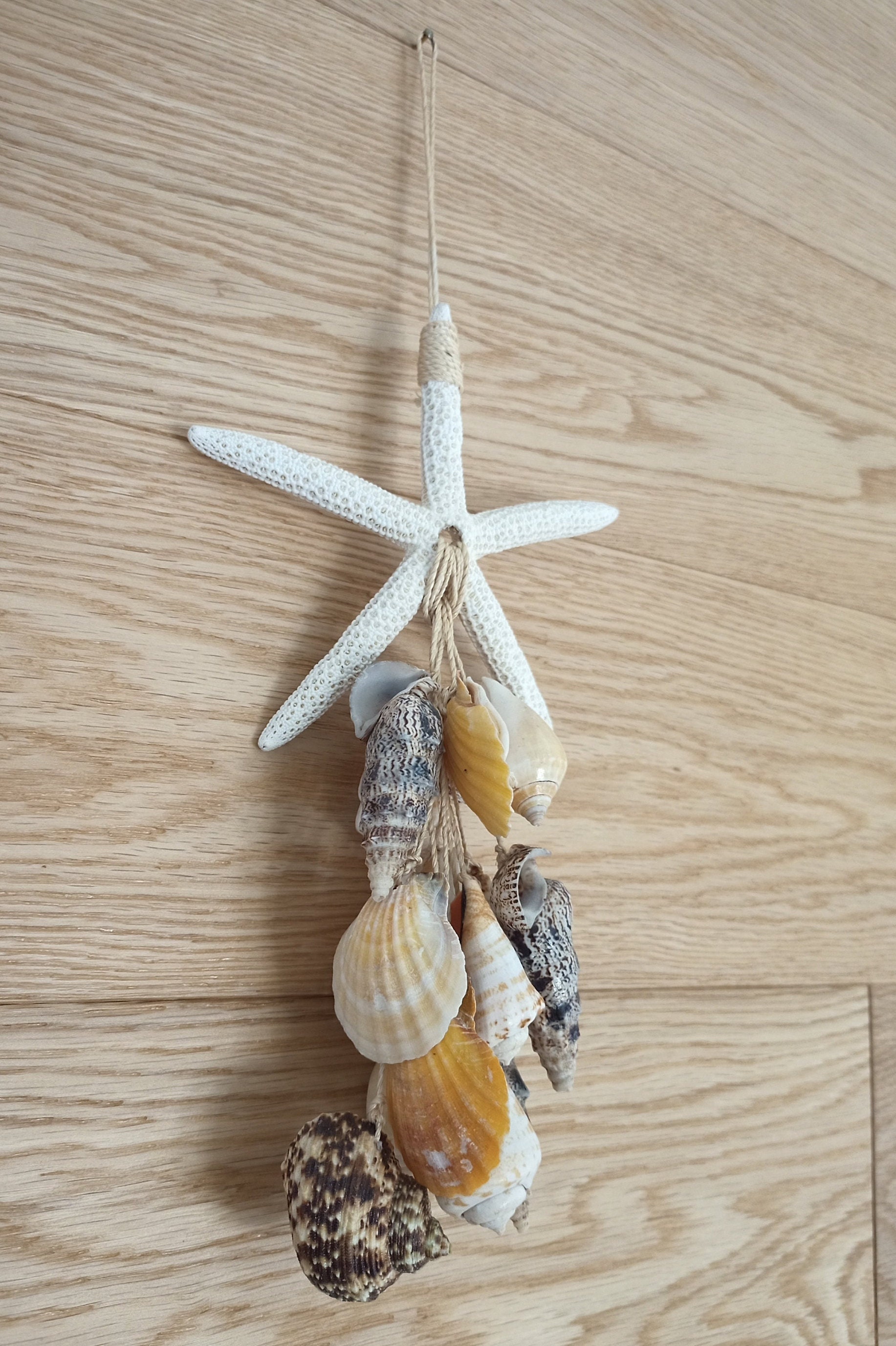 Starfish Windchime Seashell Mobile Craft Beach Coastal Wedding - Etsy