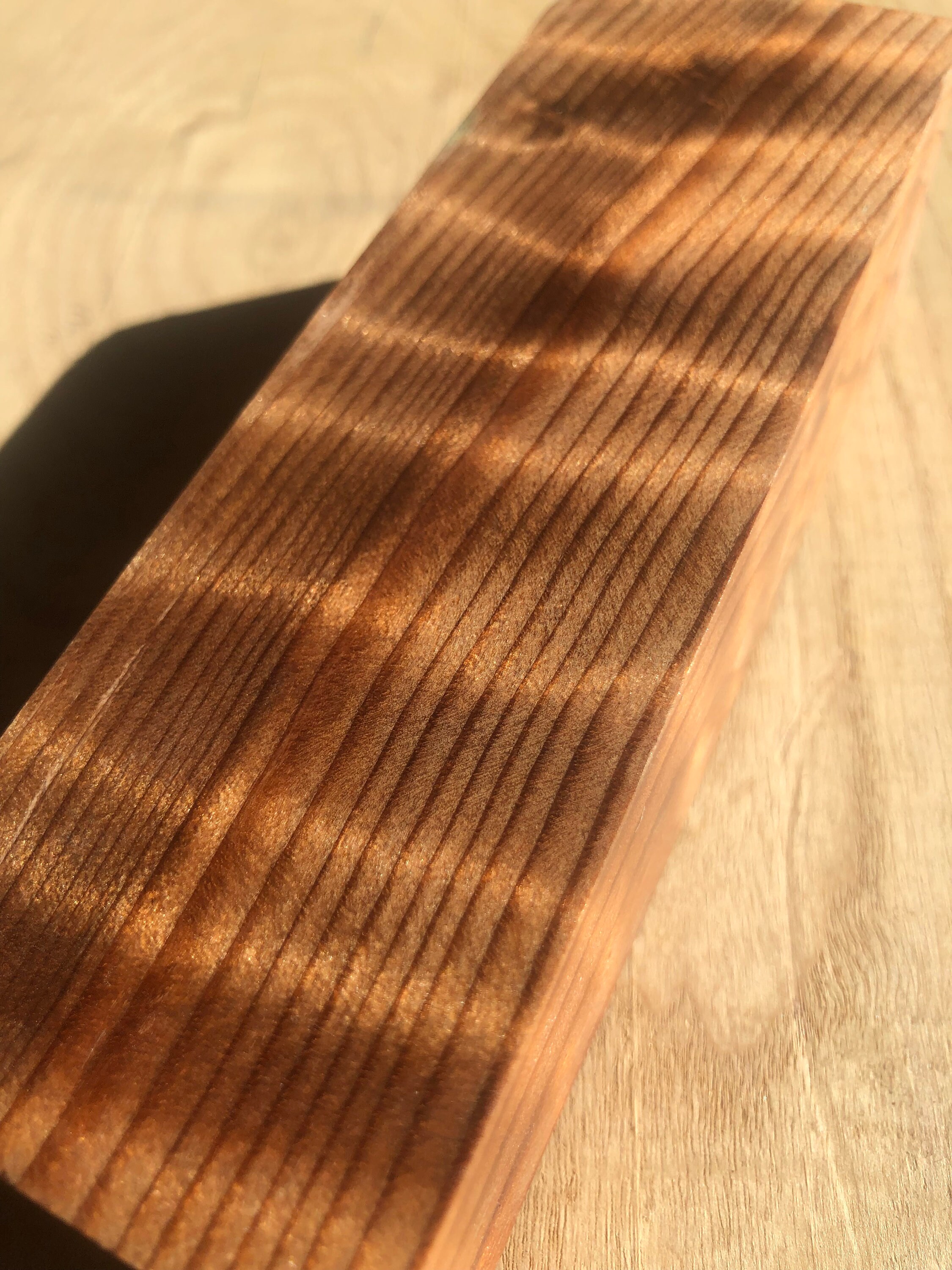 Stabilized Natural Curly OG Redwood Block - Etsy