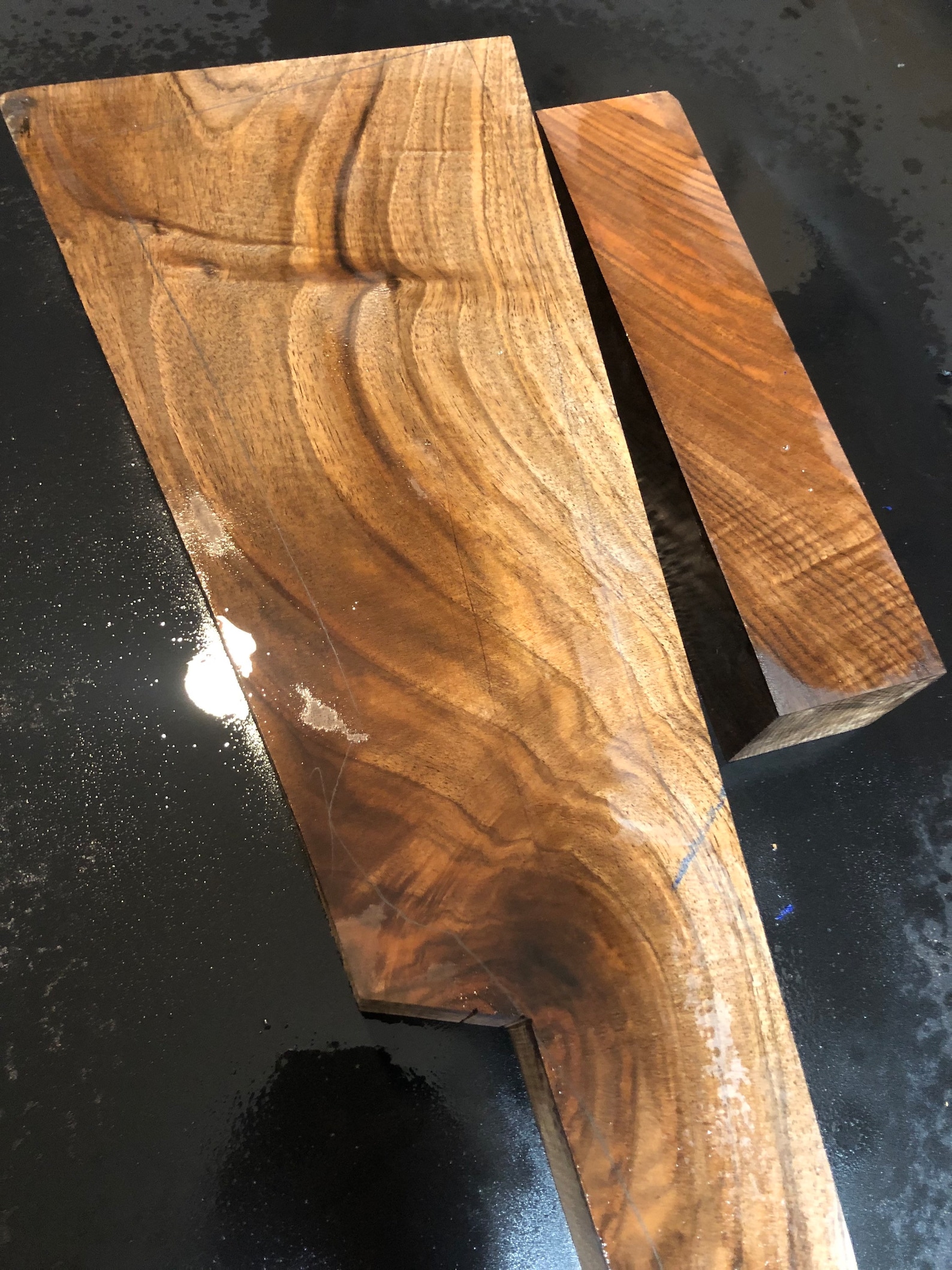 English Walnut Gunstock Blank - Etsy