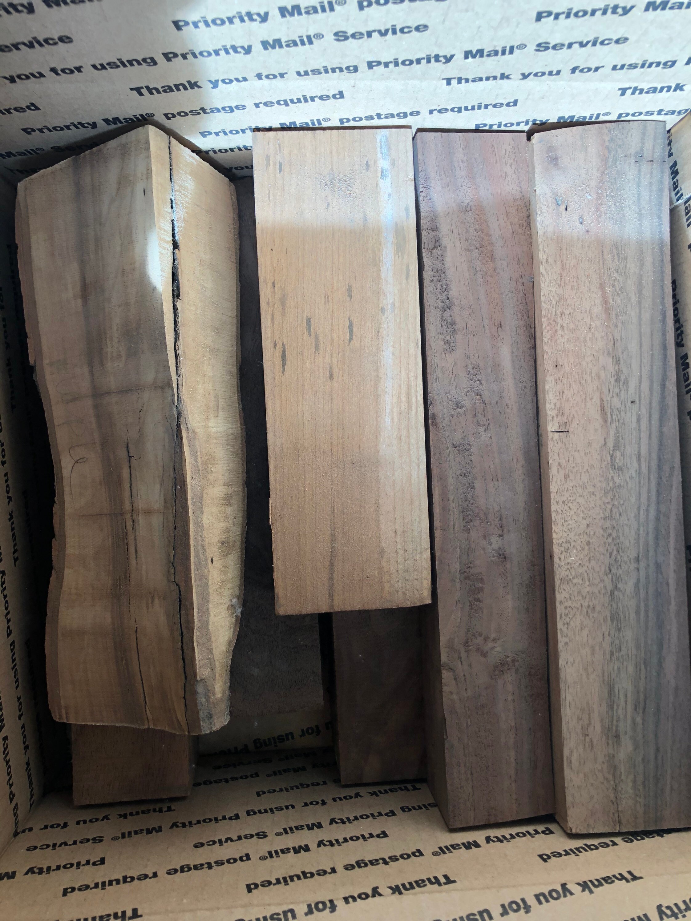 Mixed Woods, Burl, Blocks - Etsy