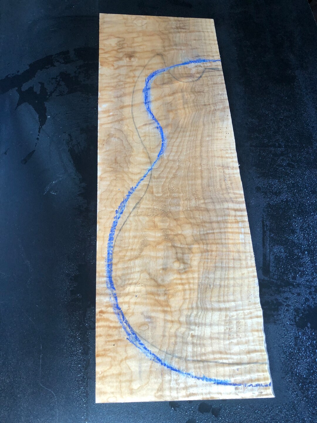 Curly Maple Instrument Billet - Etsy