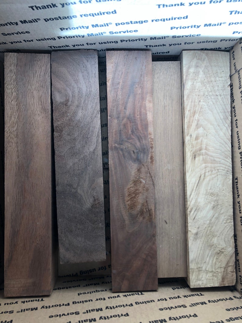 Mixed Woods, Burl, Blocks - Etsy