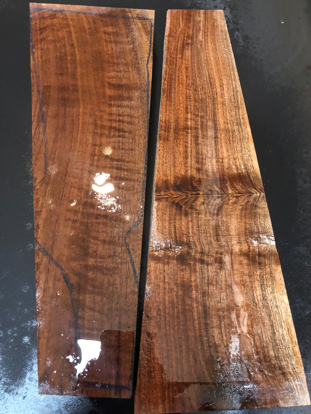Curly Claro Walnut Gunstock Blank - Etsy