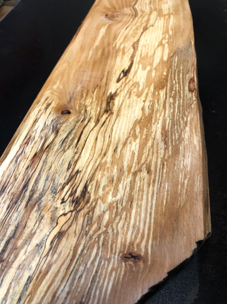 Spalted Beech Wood Craft Slab - Etsy