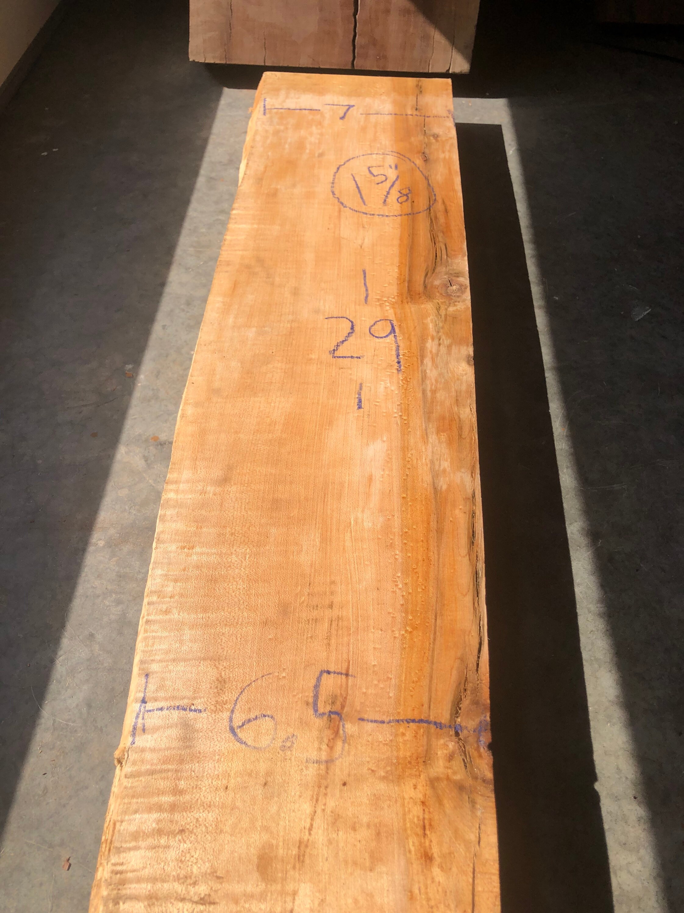 Curly Maple Slab - Etsy