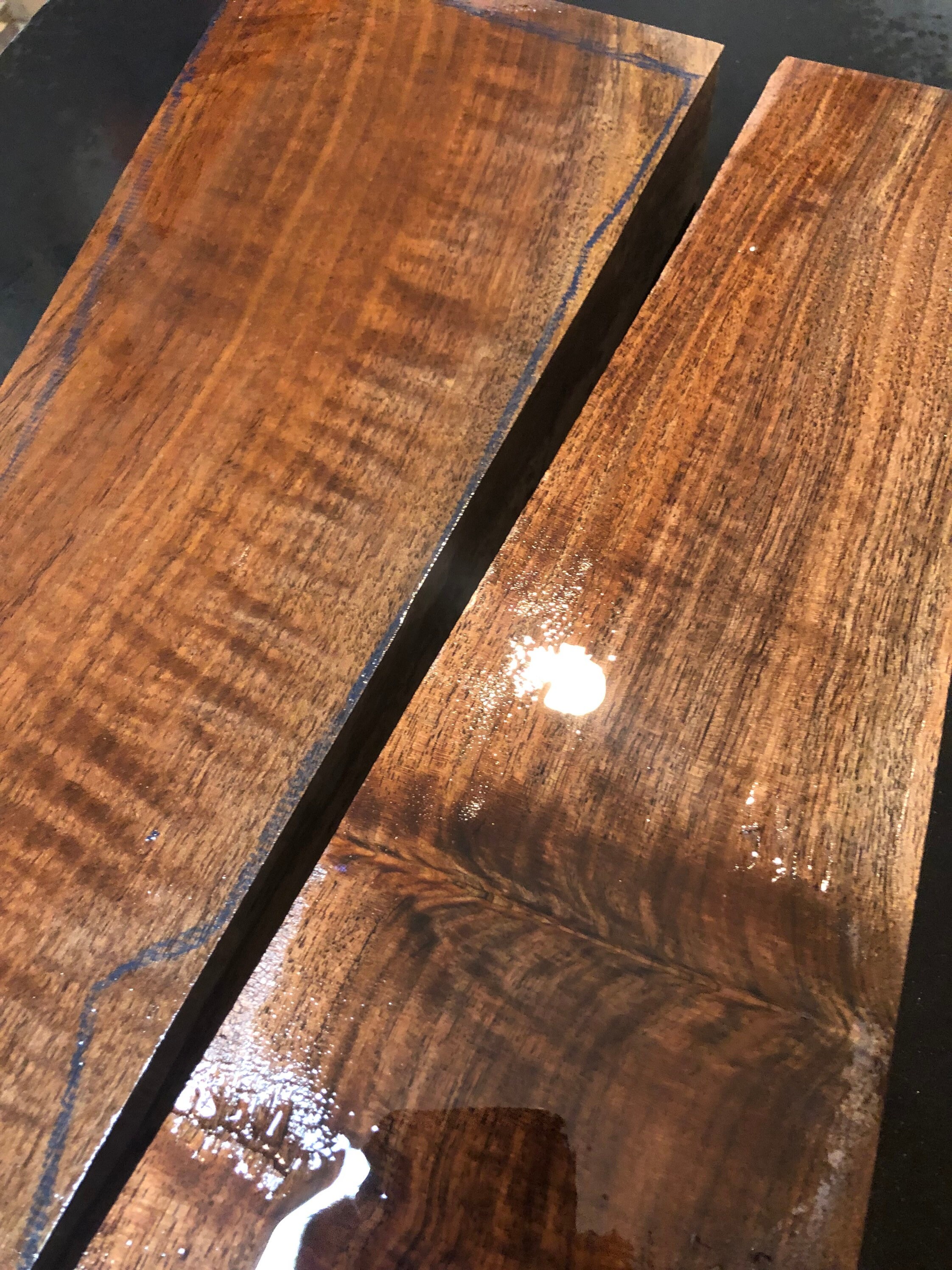 Curly Claro Walnut Gunstock Blank - Etsy