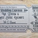 Train Ticket Wedding Invitations, Vintage Train Ticket Wedding ...