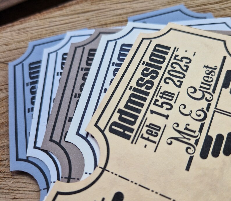 Train Ticket Wedding Invitations, Vintage Train Ticket Wedding ...