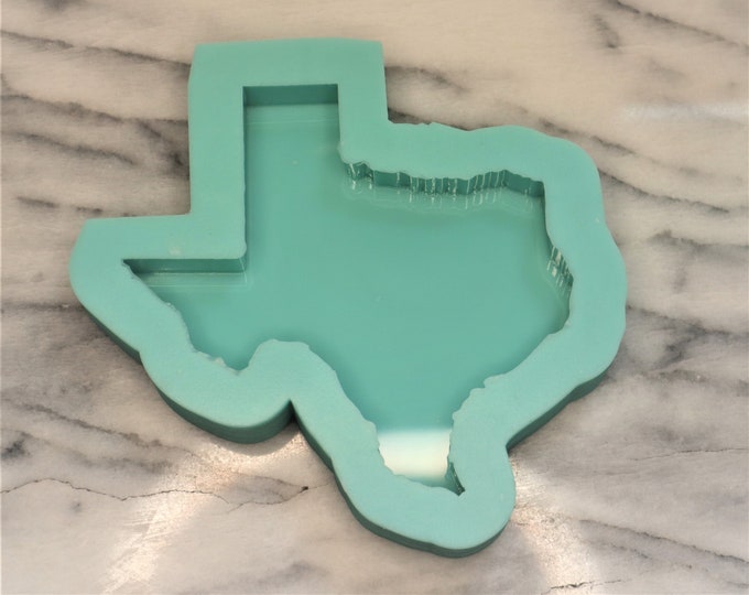 Texas State and Star Whiskey Ice Cube Tray Texas Silicone Cocktail Ice ...