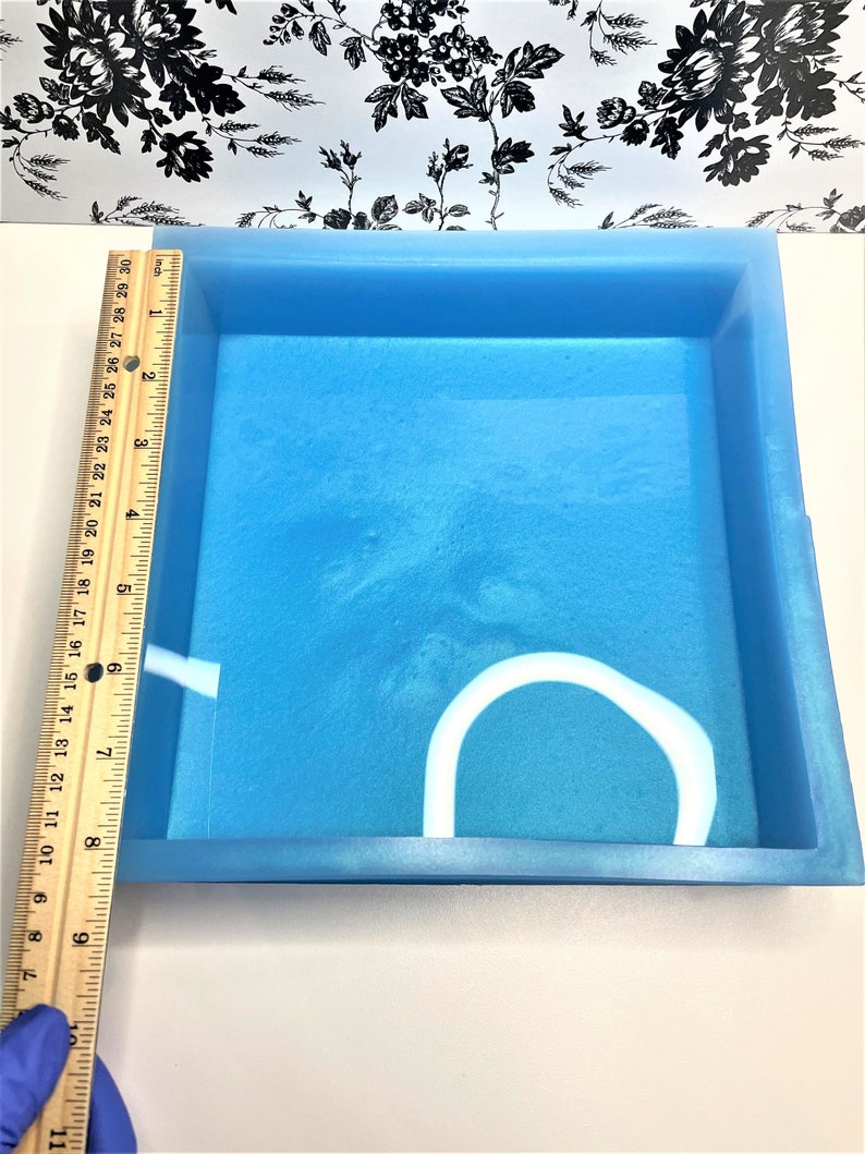 Deep Square Silicone Mold Block 8x8x2 / Deep | Etsy