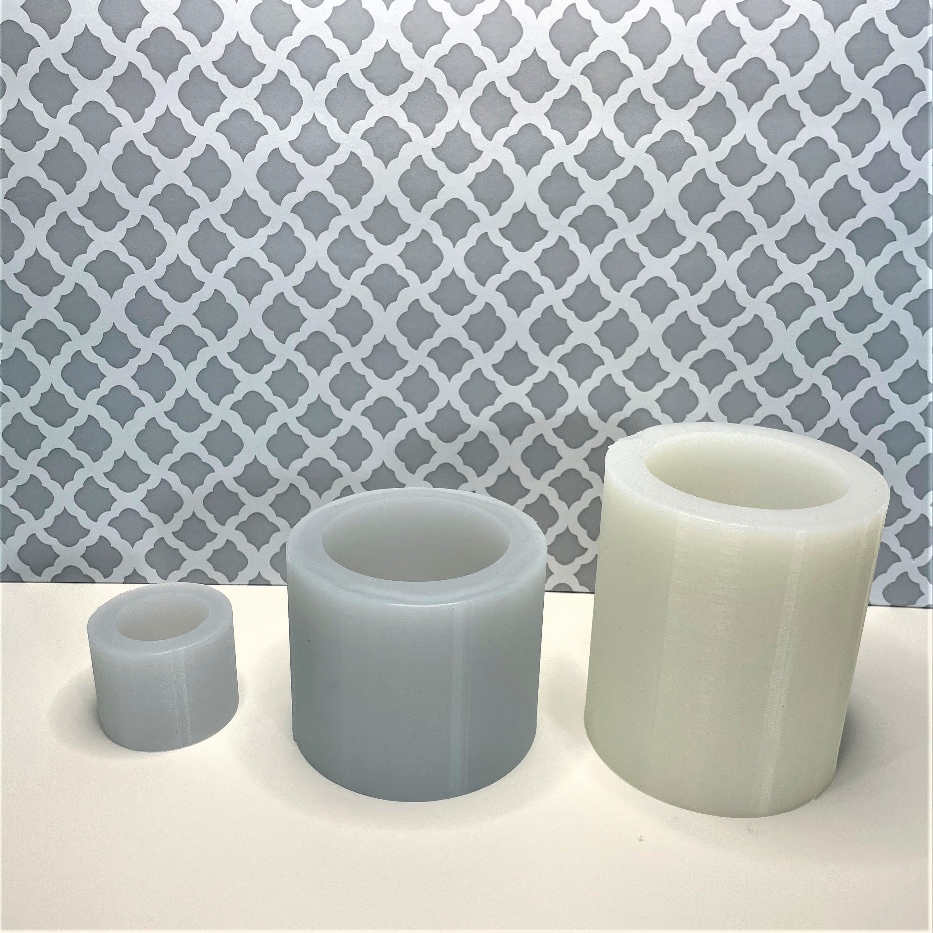 Deep Cylinder Silicone Molds / Shiny Cylinder Mold - Etsy