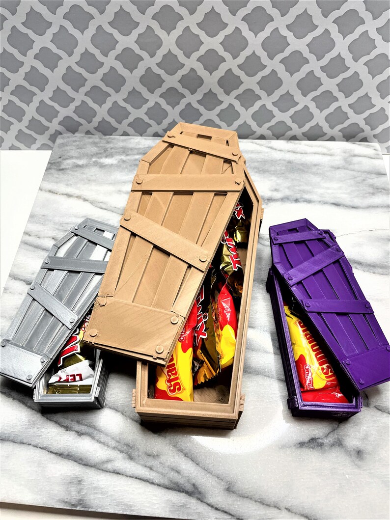 Coffin Treat Boxes Halloween Party Favors / Coffin Inspired Party ...