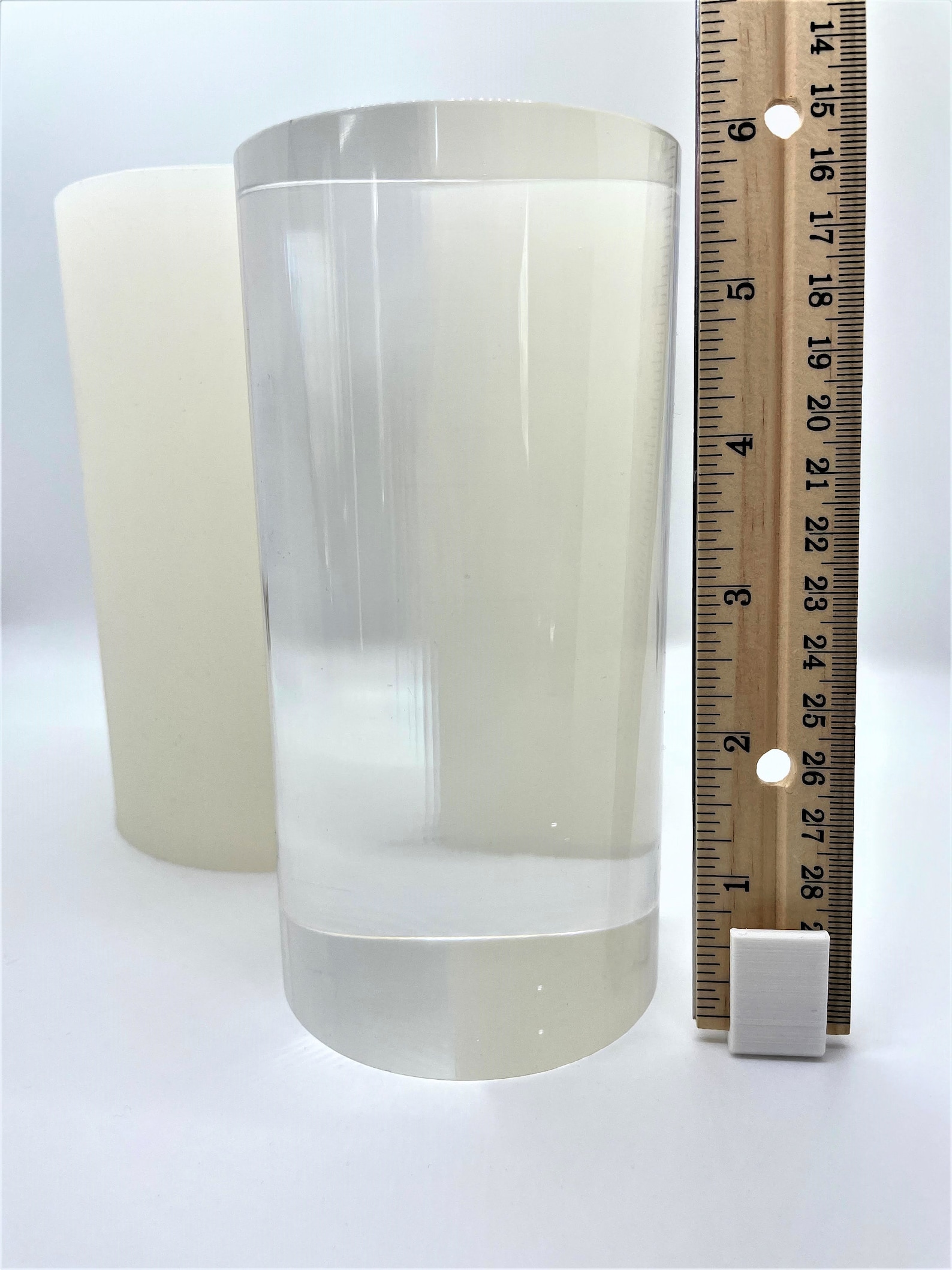 Deep Cylinder Silicone Molds / Shiny Cylinder Mold - Etsy