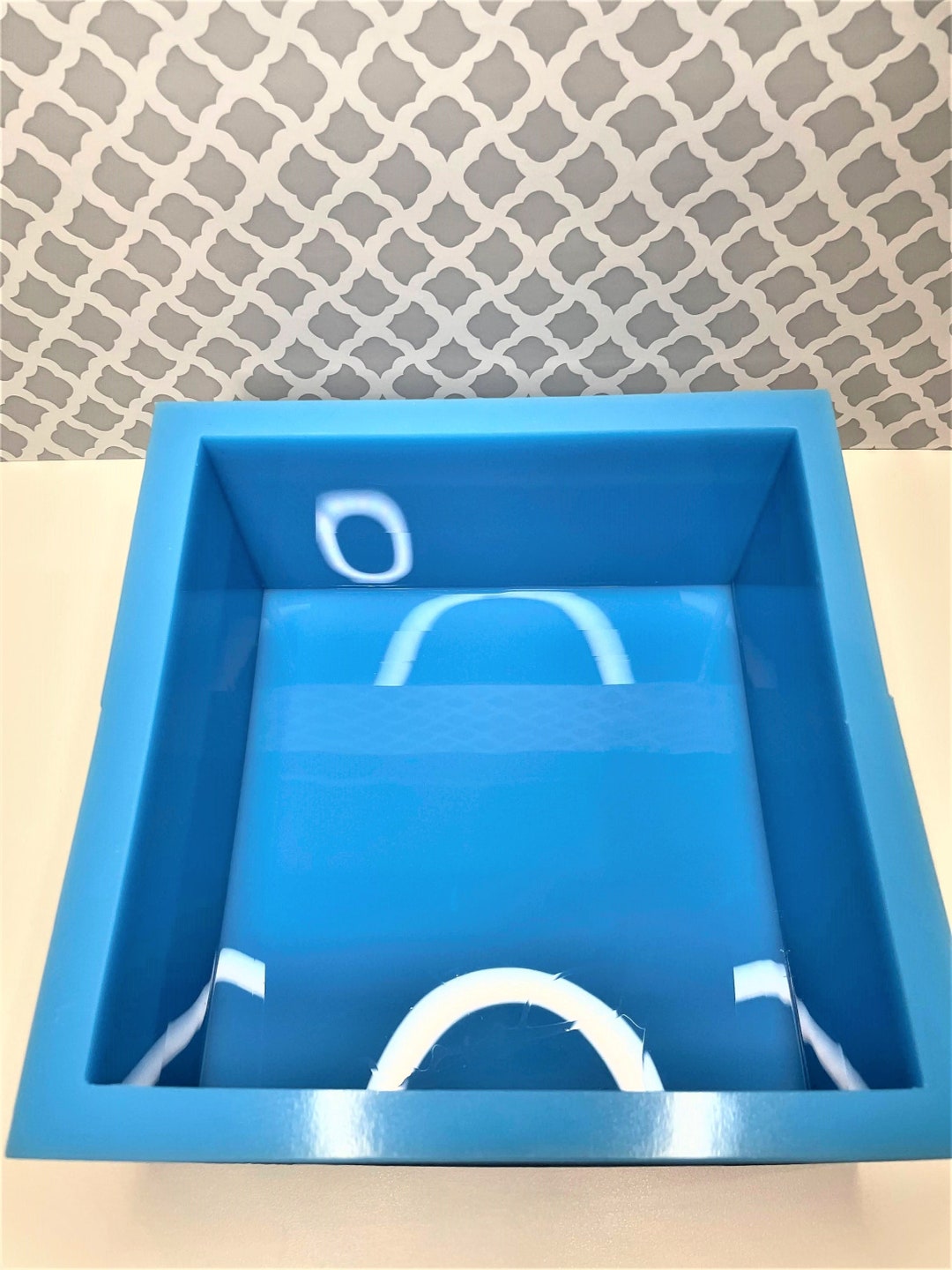 Deep Square Silicone Mold Block 8"x8"x4" / Deep Pour Silicone Mold ...