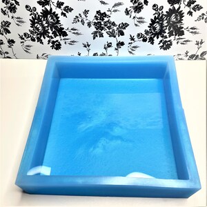 Deep Square Silicone Mold Block 8"x8"x2" / Deep Pour Silicone Mold ...