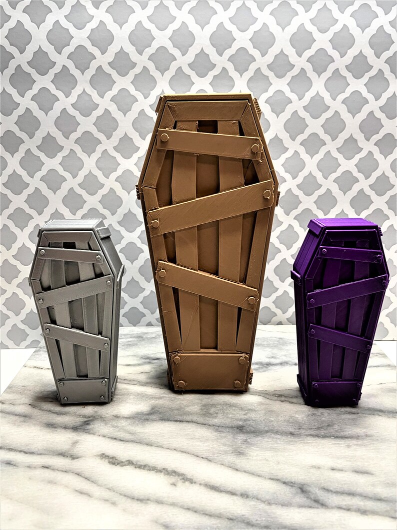 Coffin Treat Boxes Halloween Party Favors / Coffin Inspired Party ...