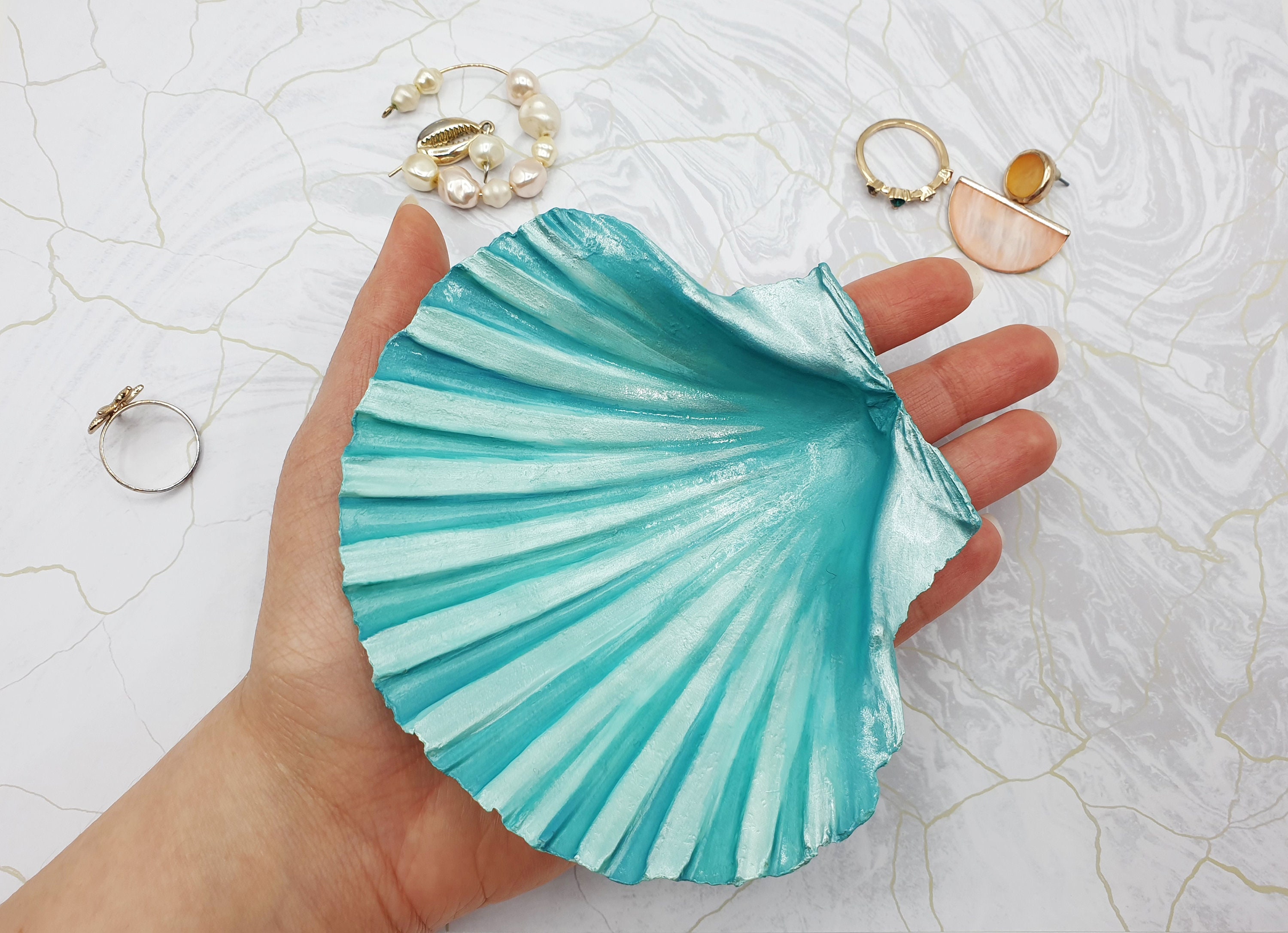 SHELL TRINKET Beach Trinket Mermaid Trinket Seashell - Etsy UK