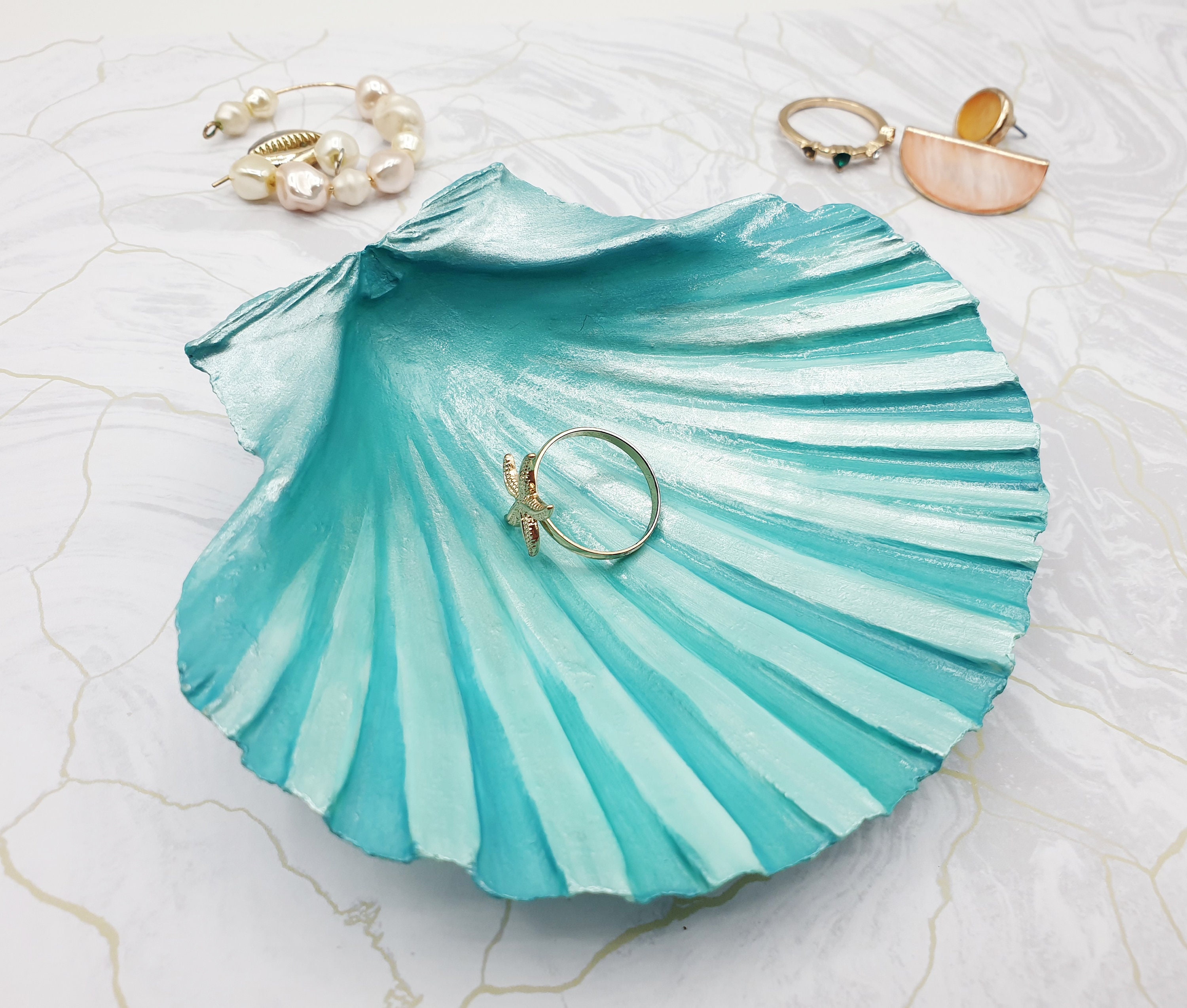 SHELL TRINKET Beach Trinket Mermaid Trinket Seashell - Etsy UK