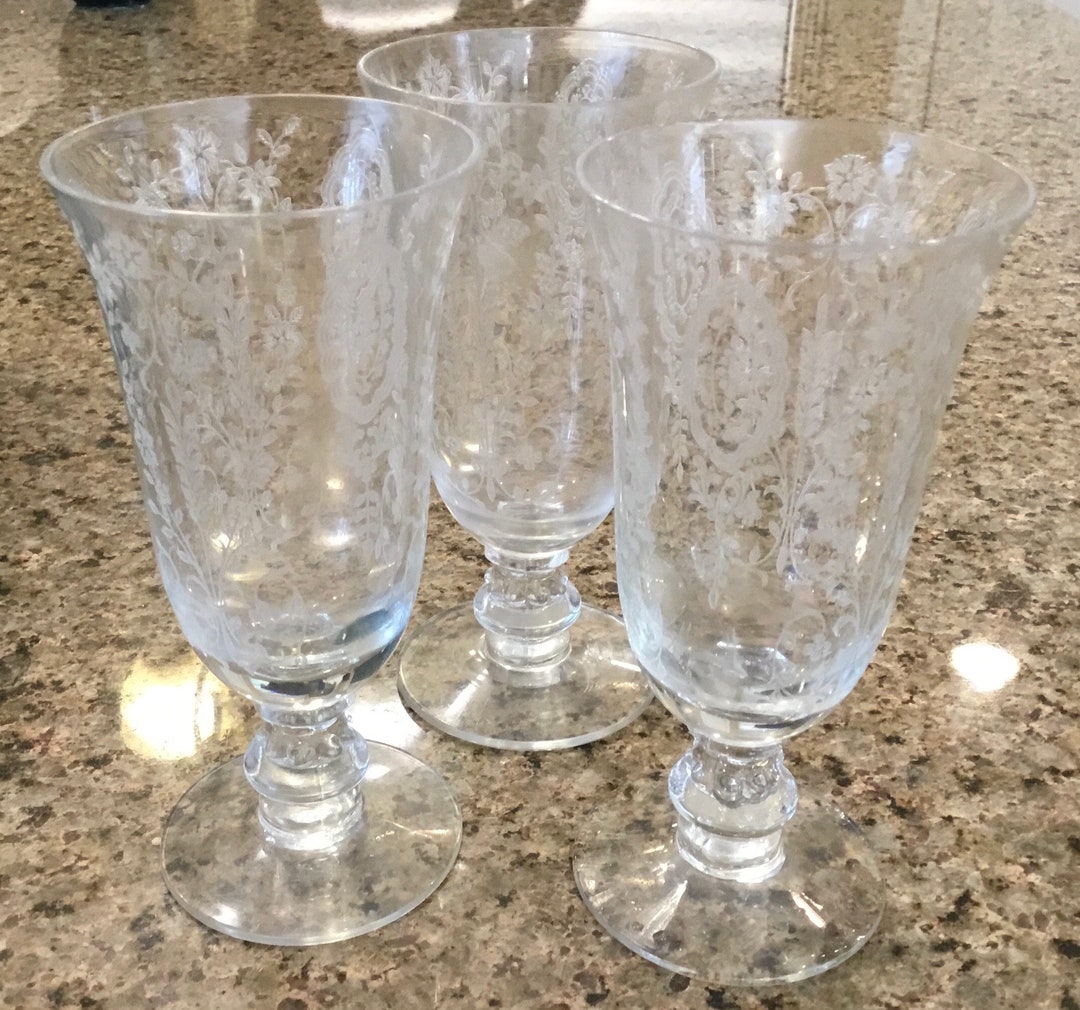 Vintage Tiffin Franciscan - June Night Pattern - American Etched ...