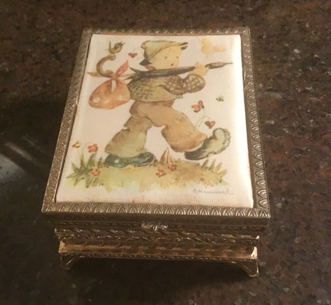 MCM Hummel Music Box - Vintage Trinket Box From the 1970’s From Schmid ...