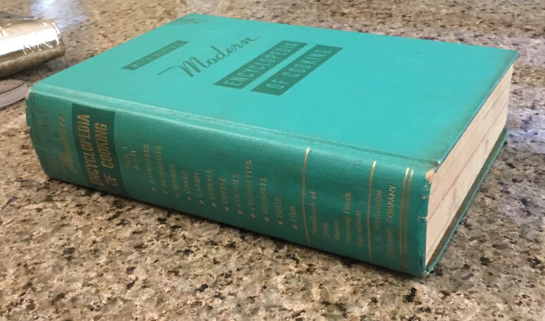 Meta Given’s Modern Encyclopedia of Cooking - Vintage Cookbook - New ...