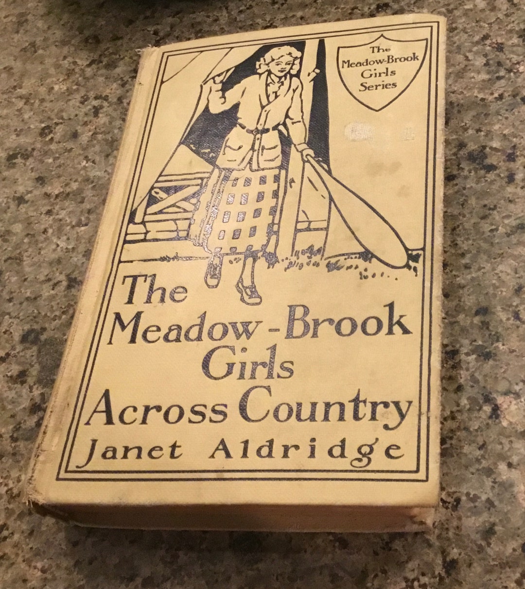 Antique Book - the Meadow-brook Girls - Across Country by Janet ...