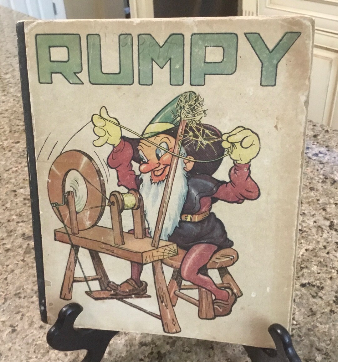 Rare Vintage Children’s Book RUMPY - the Story of Rumplestiltskin ...