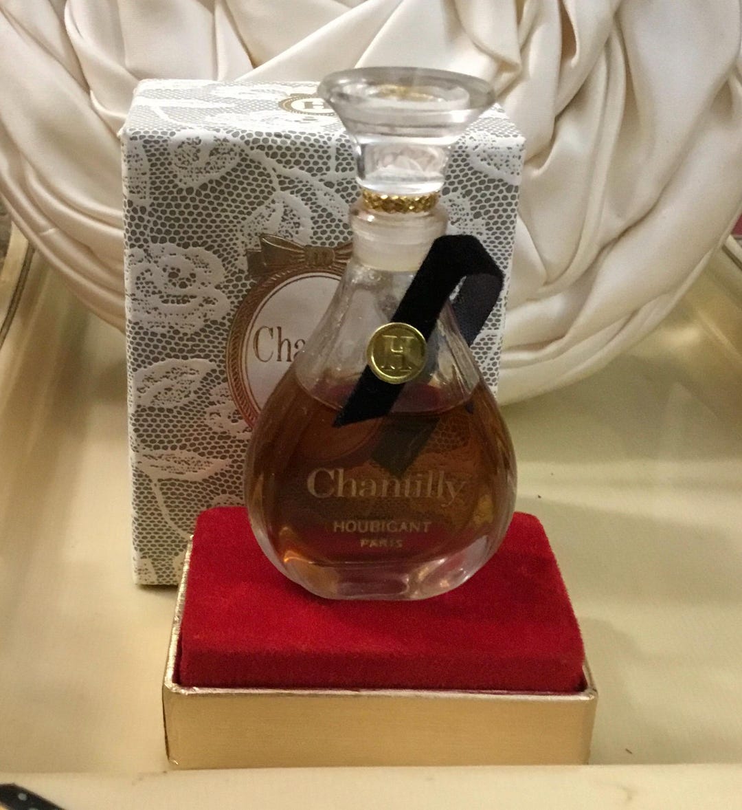 Vintage Chantilly Houbigant Paris Pure Parfum 1/4 Fl Oz Bottle Sealed ...