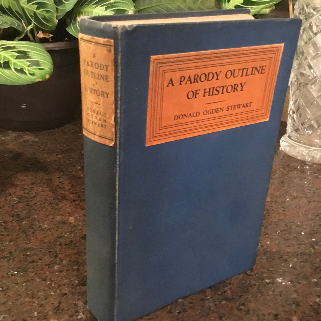 Antique Book - A Parody Outline of History - Donald Ogden Stewart ...