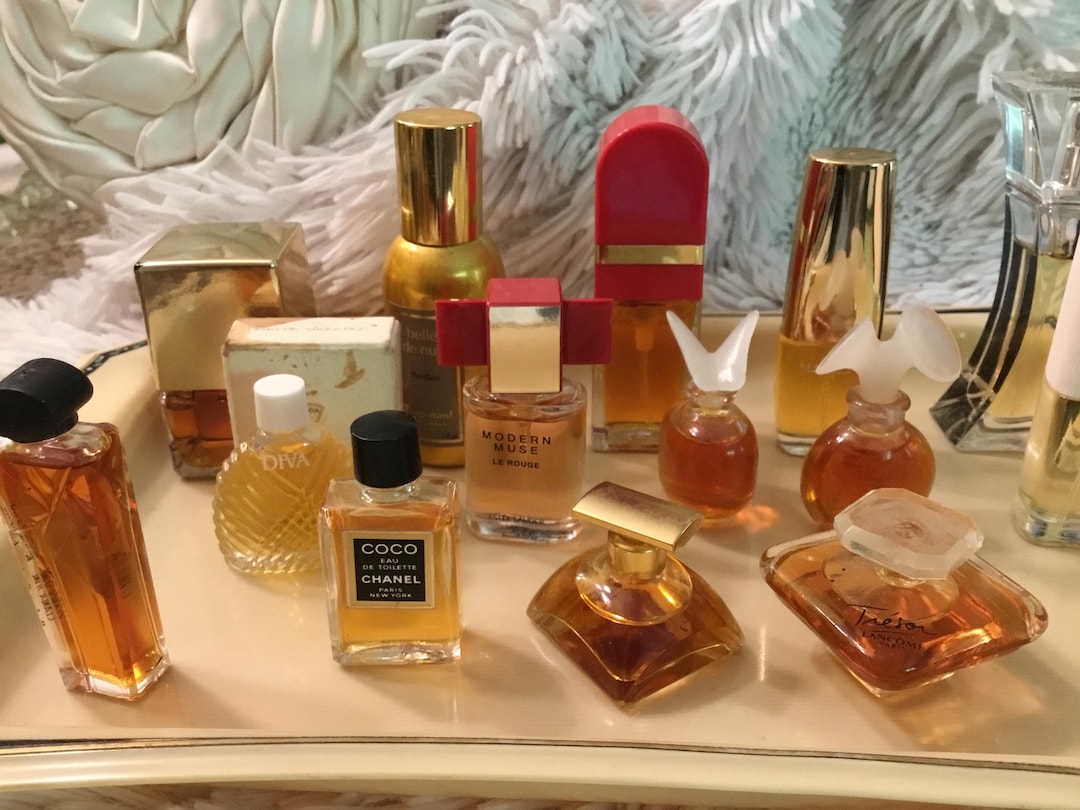 Luxury Miniature Perfumes - Chanel, Estée Lauder, Lancome, Fragonard ...