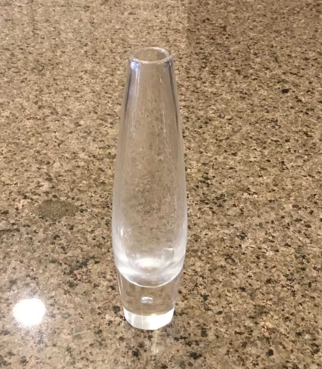 Mid Century Steuben Teardrop Modernist Bud Vase - Iconic Drop Bubble ...