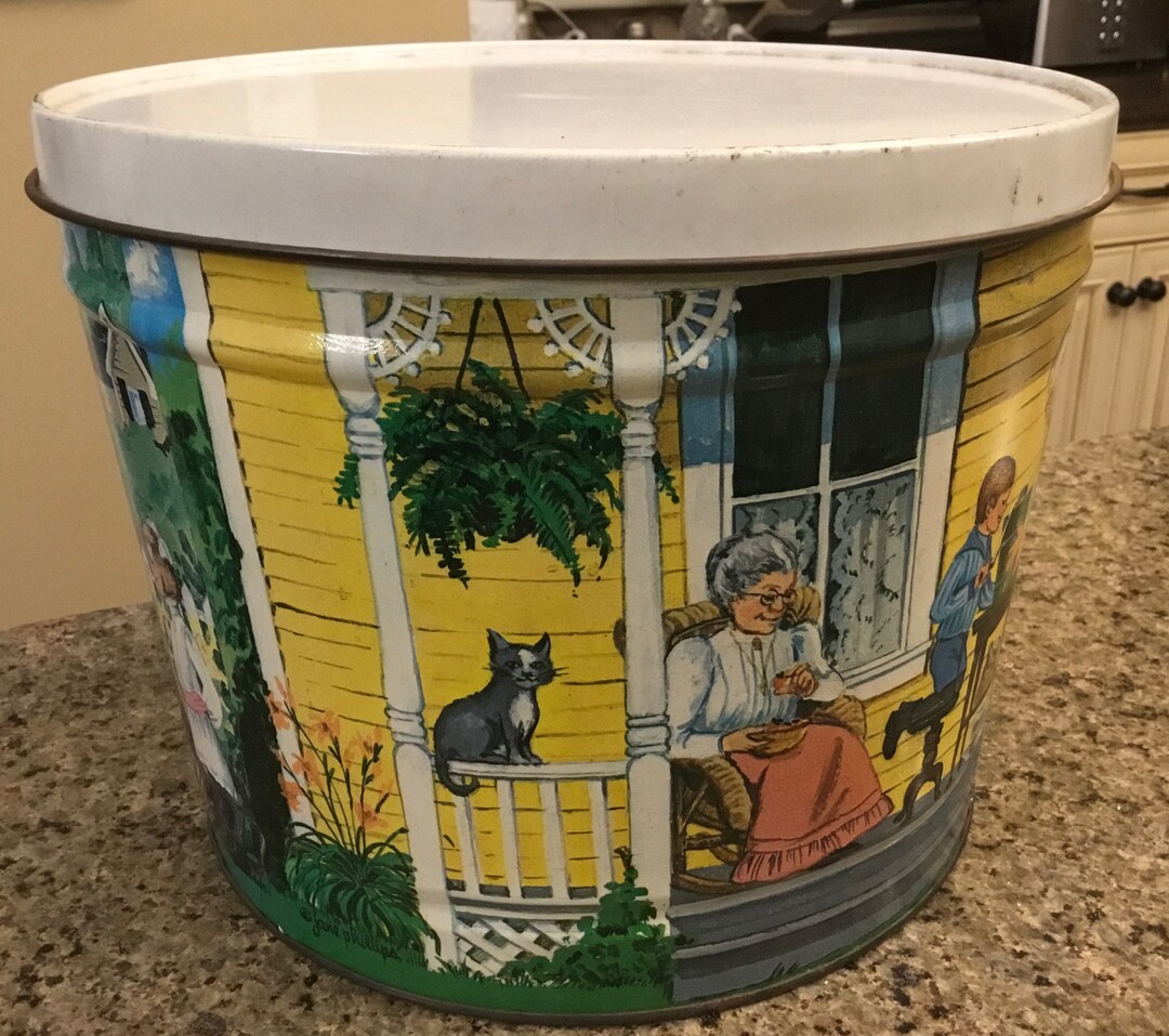 Collectible Limited Edition Bertels Can Co Wilkes Barre PA - Litho Tin ...