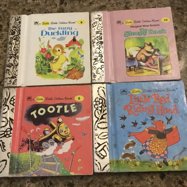 Miniature Little Golden Books - Etsy