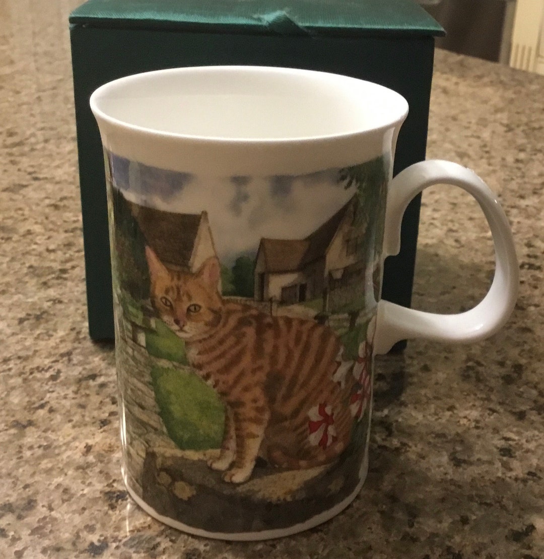 Dunoon Coffee Mug - Farmyard Cats - Designed by Richard Partis - Fine ...
