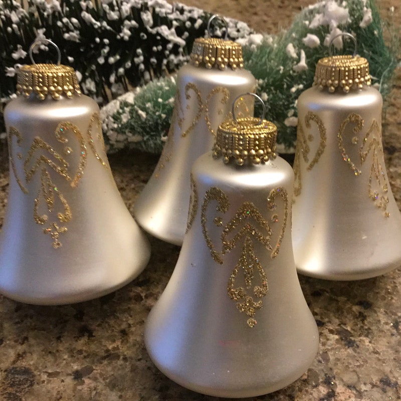 Glass Bell Ornament - Etsy