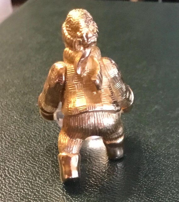 Swarovski Crystal Snowball Fun Gold Tone Pendant with… - Gem