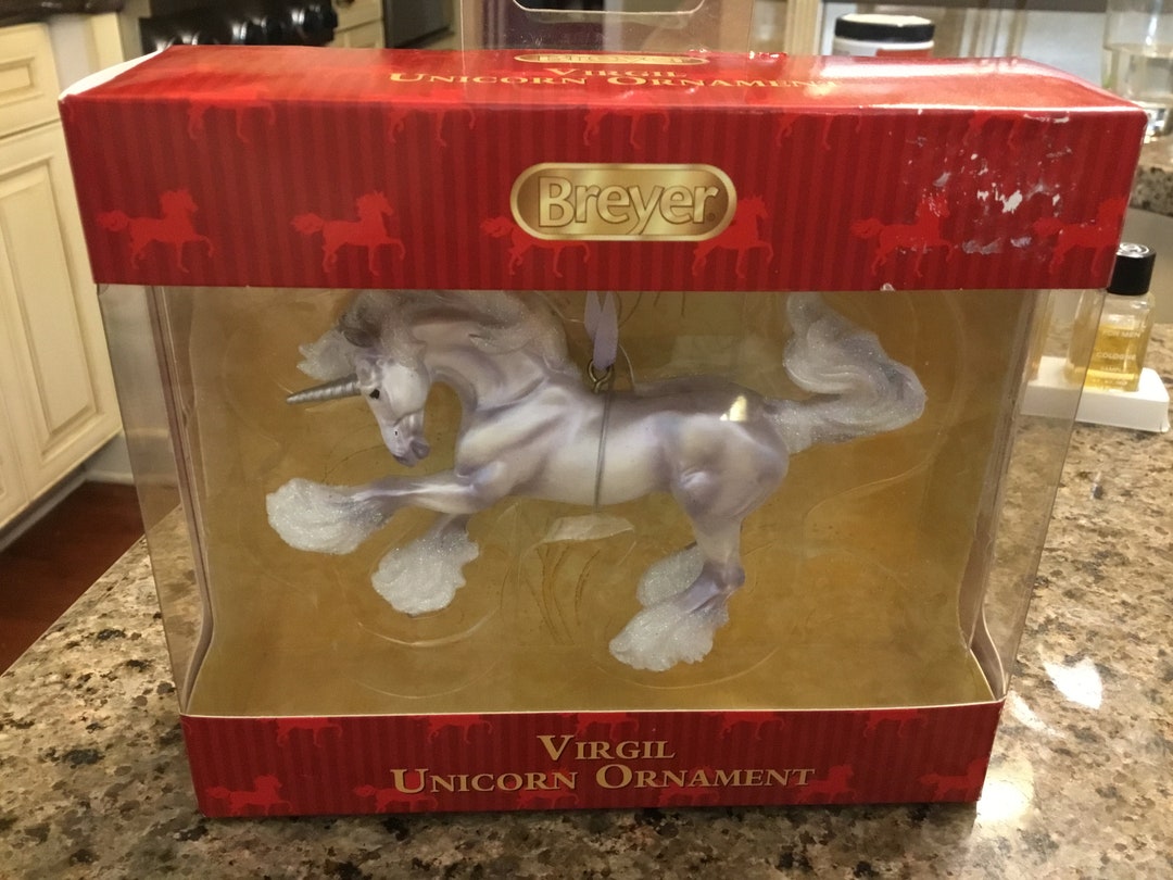 Breyer Horses Unicorn Ornament VIRGIL Christmas Tree Ornament - Etsy