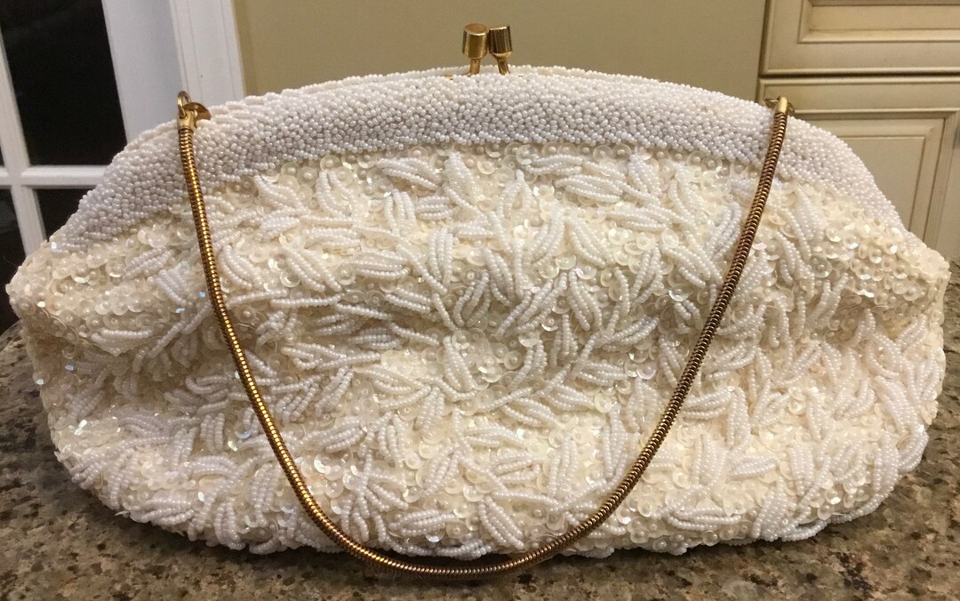 Vintage La Regale Beaded Evening Purse - Made in Hong Kong - 1960’s - Etsy