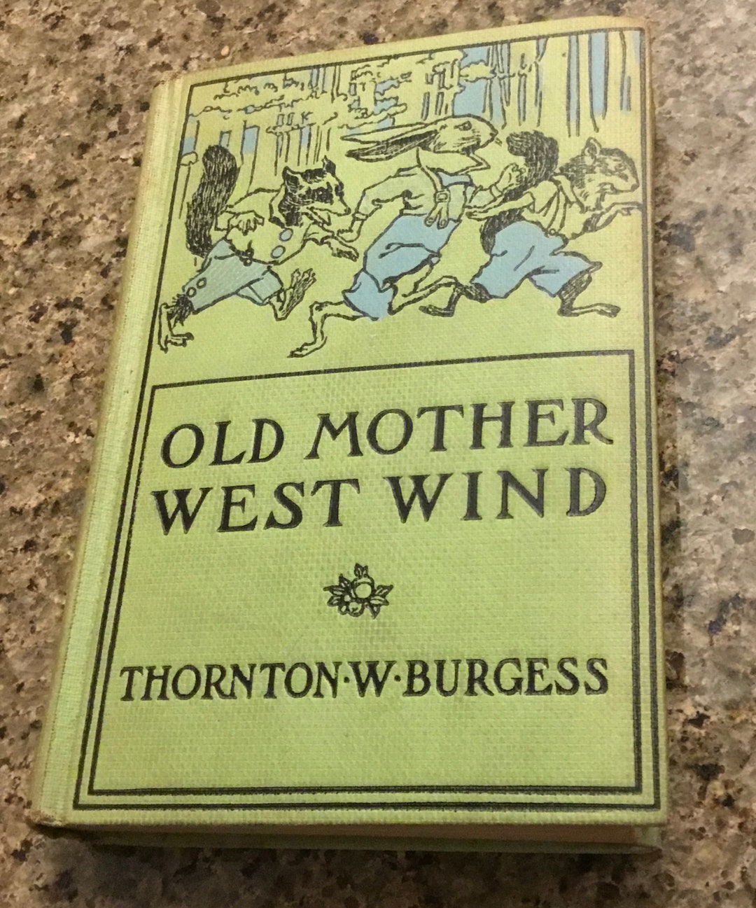 Antique Childrens Book Old Mother West Wind Thornton W - Etsy