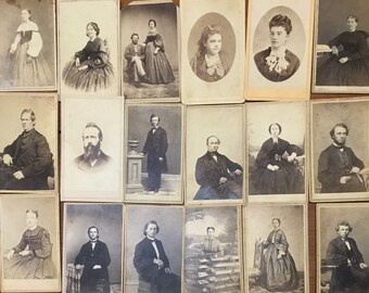 Antique Cabinet Card | Etsy