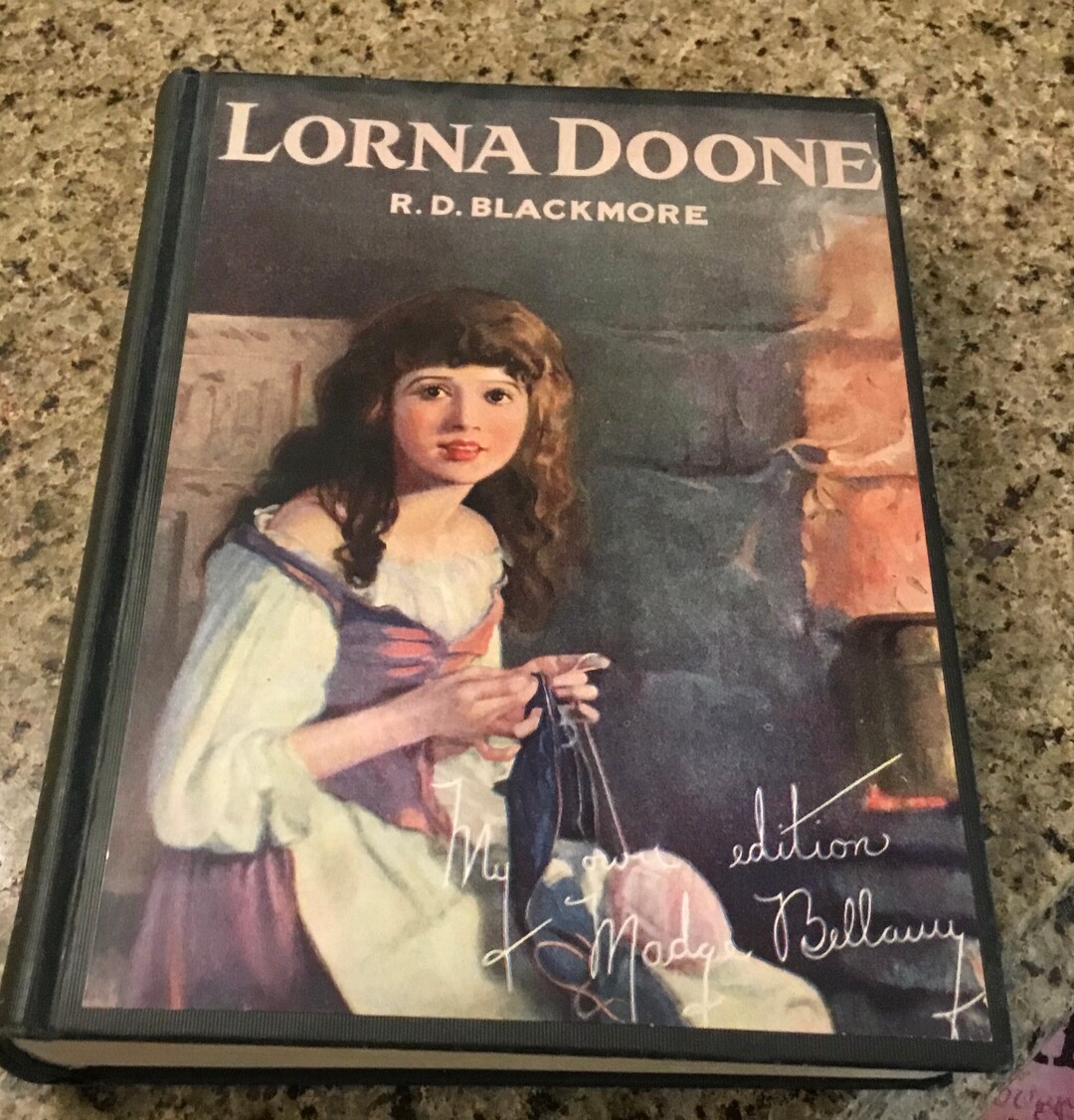 Vintage Book - Lorna Doone - Madge Bellamy Edition - R D Blackmore ...