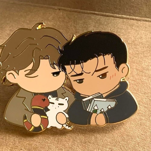 Boys Love / Yaoi Heart Pin Button Badges - Etsy