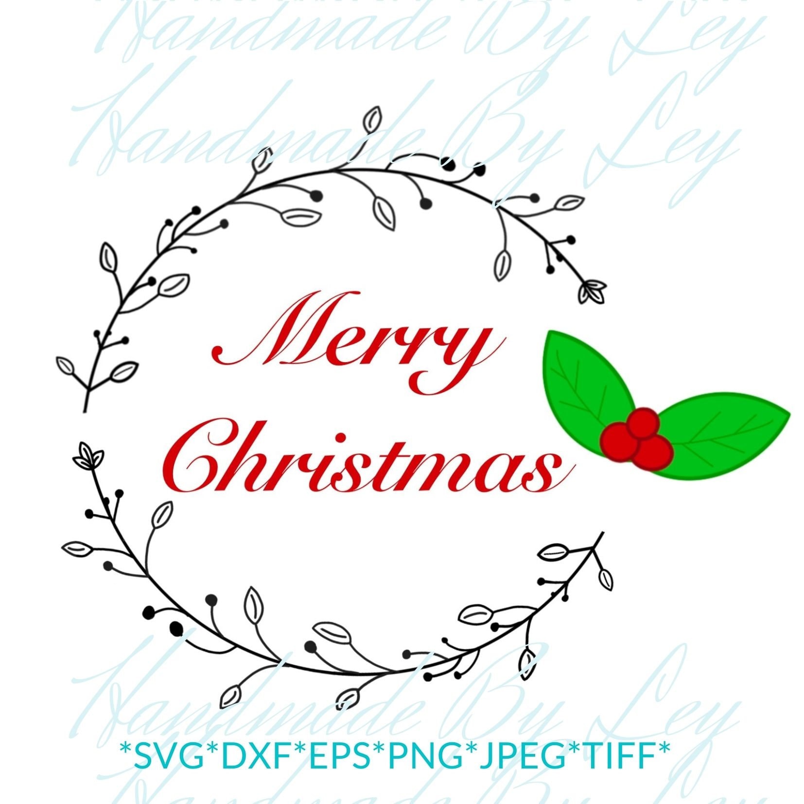 Merry Christmas Reef, Christmas Themed Clip Art Svg, Eps, Dxf, Png, Jpg ...