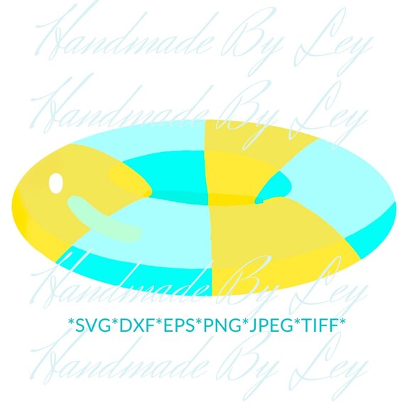 Pool Floatie Svg Eps Dxf Png Jpgtiff Digital File | Etsy