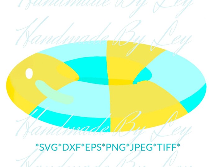 Pool Floatie Svg, Eps, Dxf, Png, Jpg,tiff, Digital File - Etsy