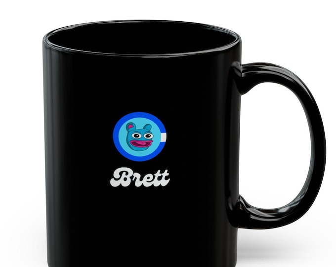 Brett on Based to the Moon Brett Coin Brett Token Brett Pepes Best ...