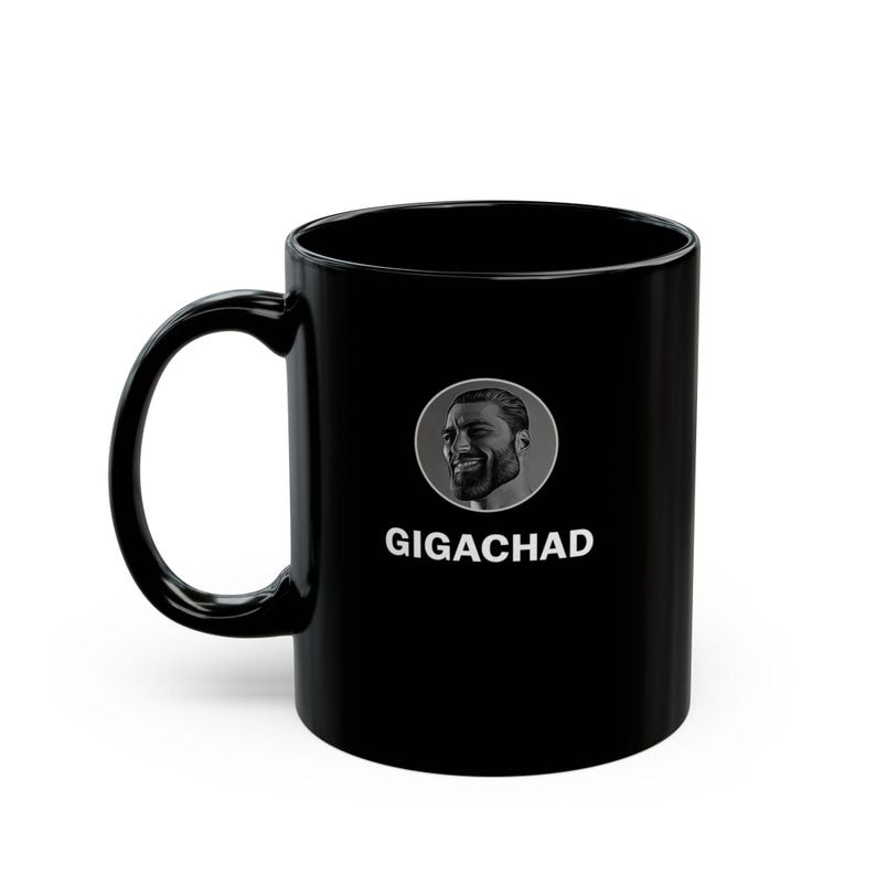 Gigachad Meme Coffee Mug, Crypto Gift - Etsy
