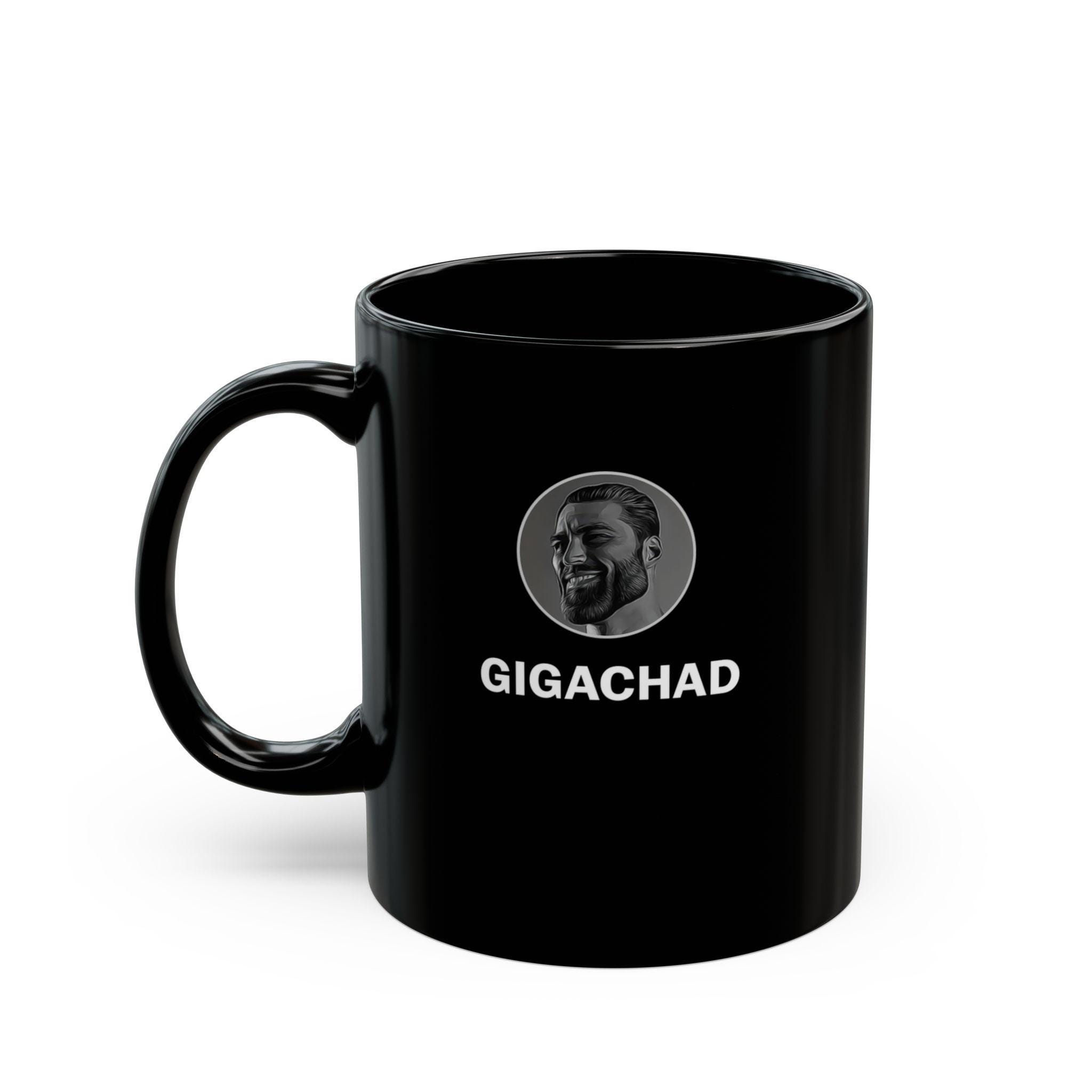 Gigachad Memecoin Mug, GIGA Meme, Gigachad Gift for Fans, Giga Coffee ...
