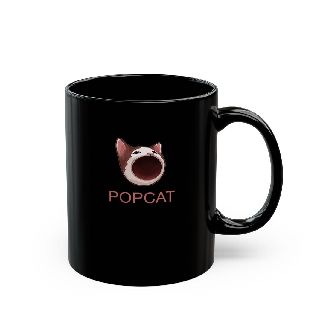 Popcat Meme Mug, POPCAT, Popcat Fan Gift, Popcat Theme Gift, Bitcoin ...