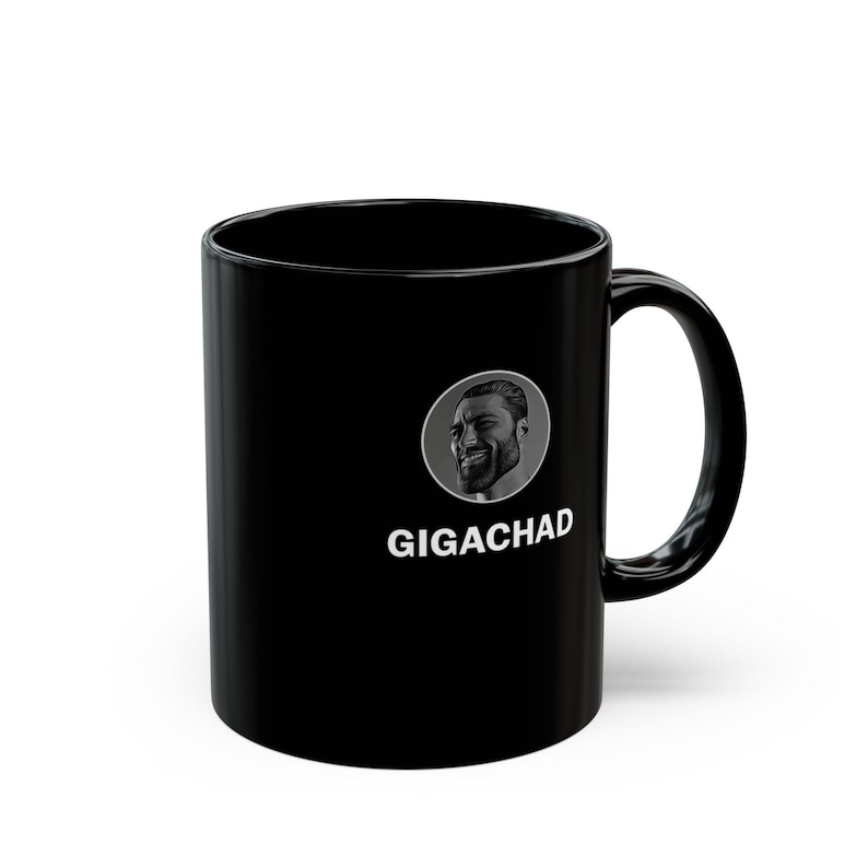 Gigachad Meme Coffee Mug, Crypto Gift - Etsy